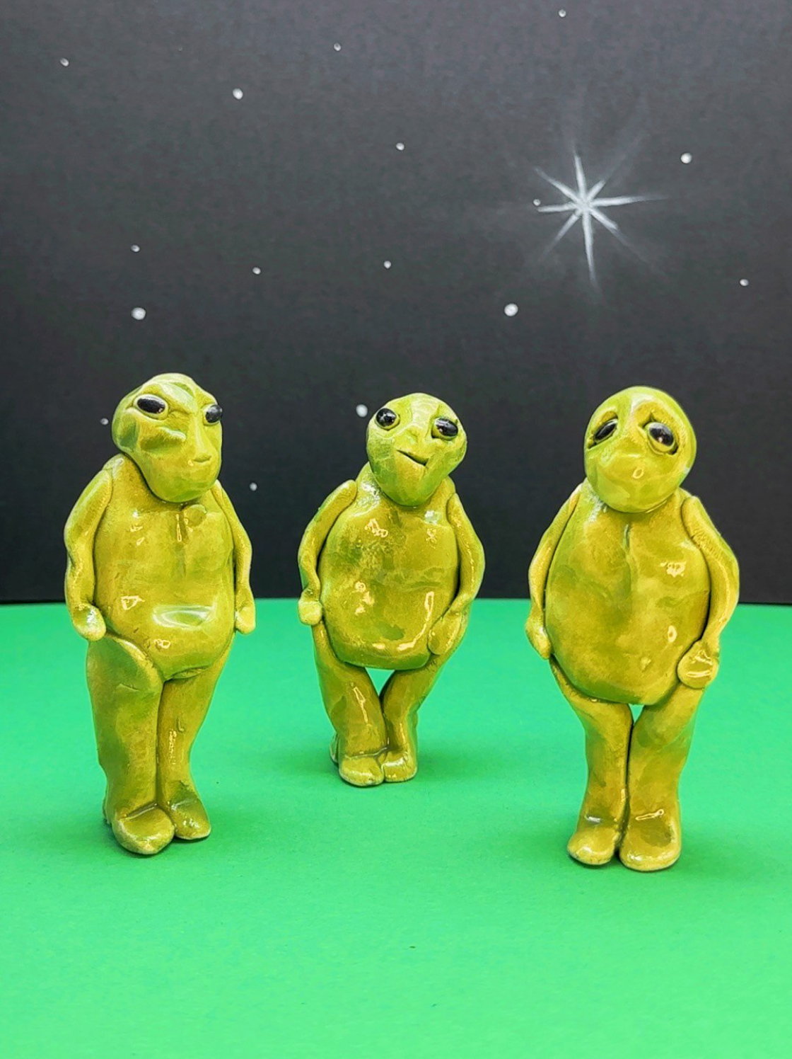 Mini Ceramic Aliens – leroysplace