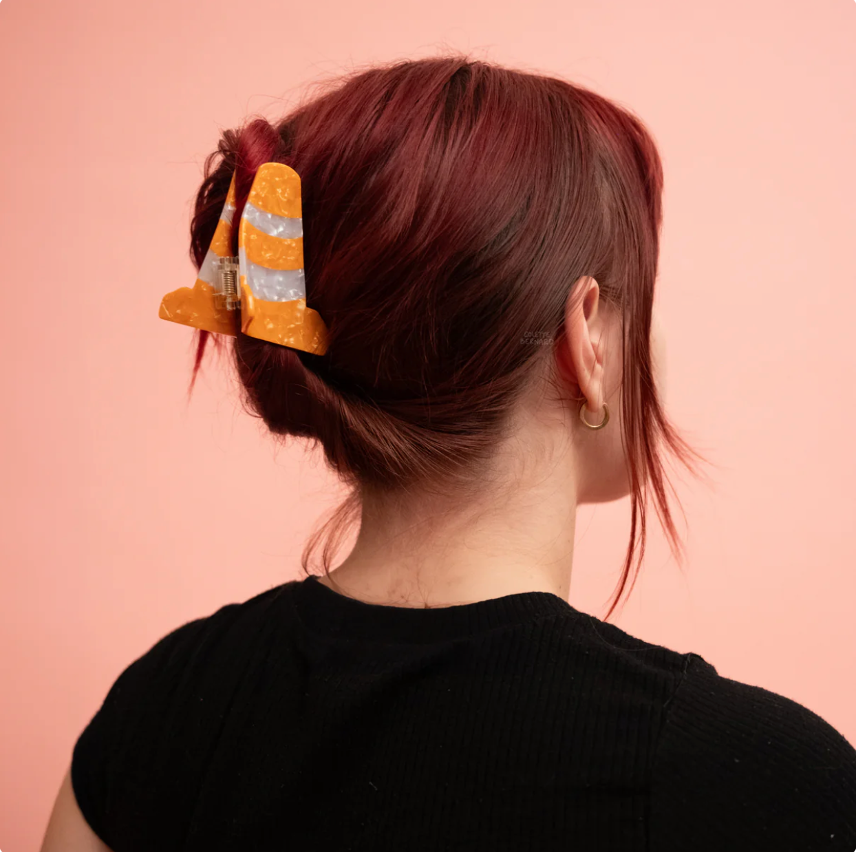 Traffic Cone - Plastic Free Hair Claw – leroysplace