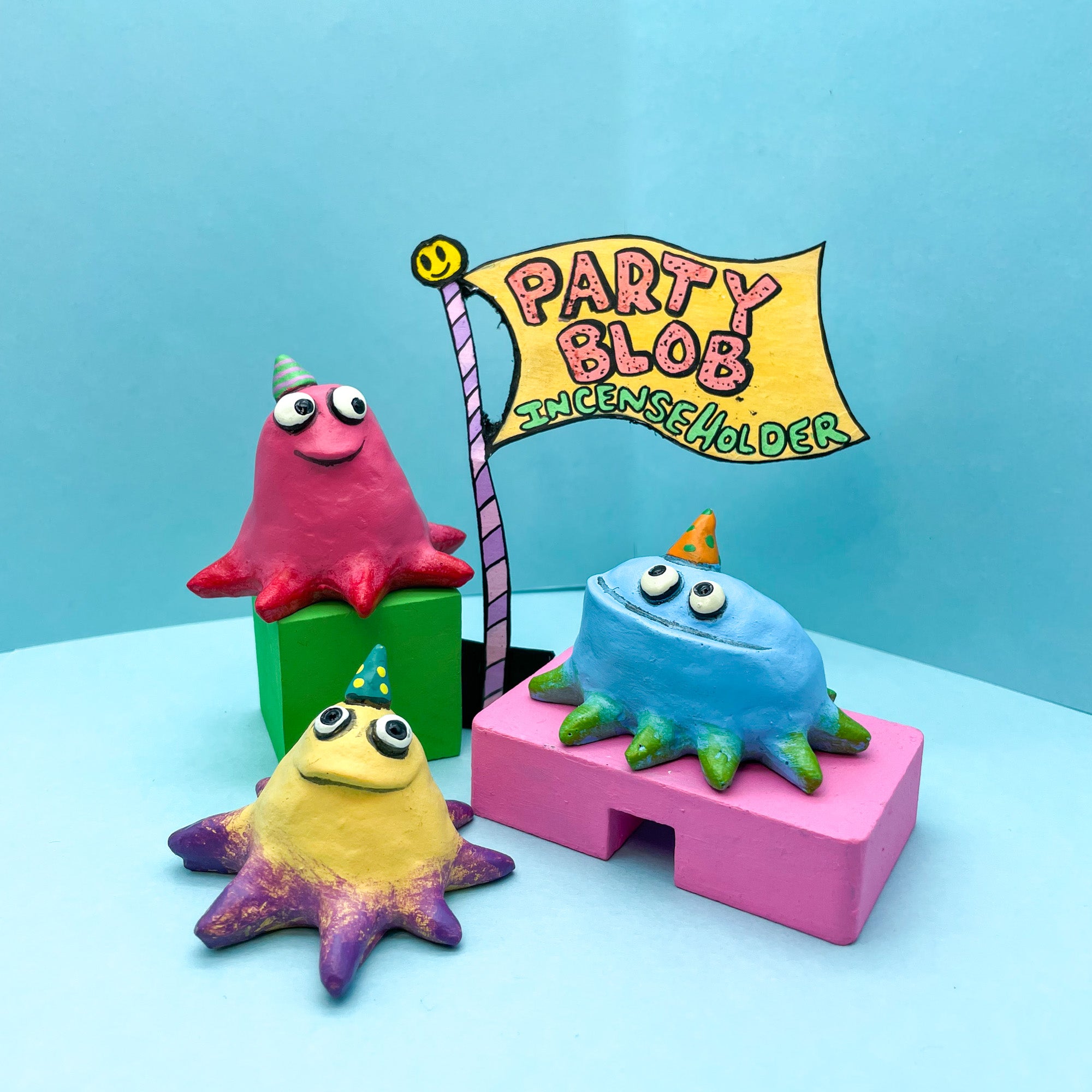 Party Blob - Incense Holder – leroysplace