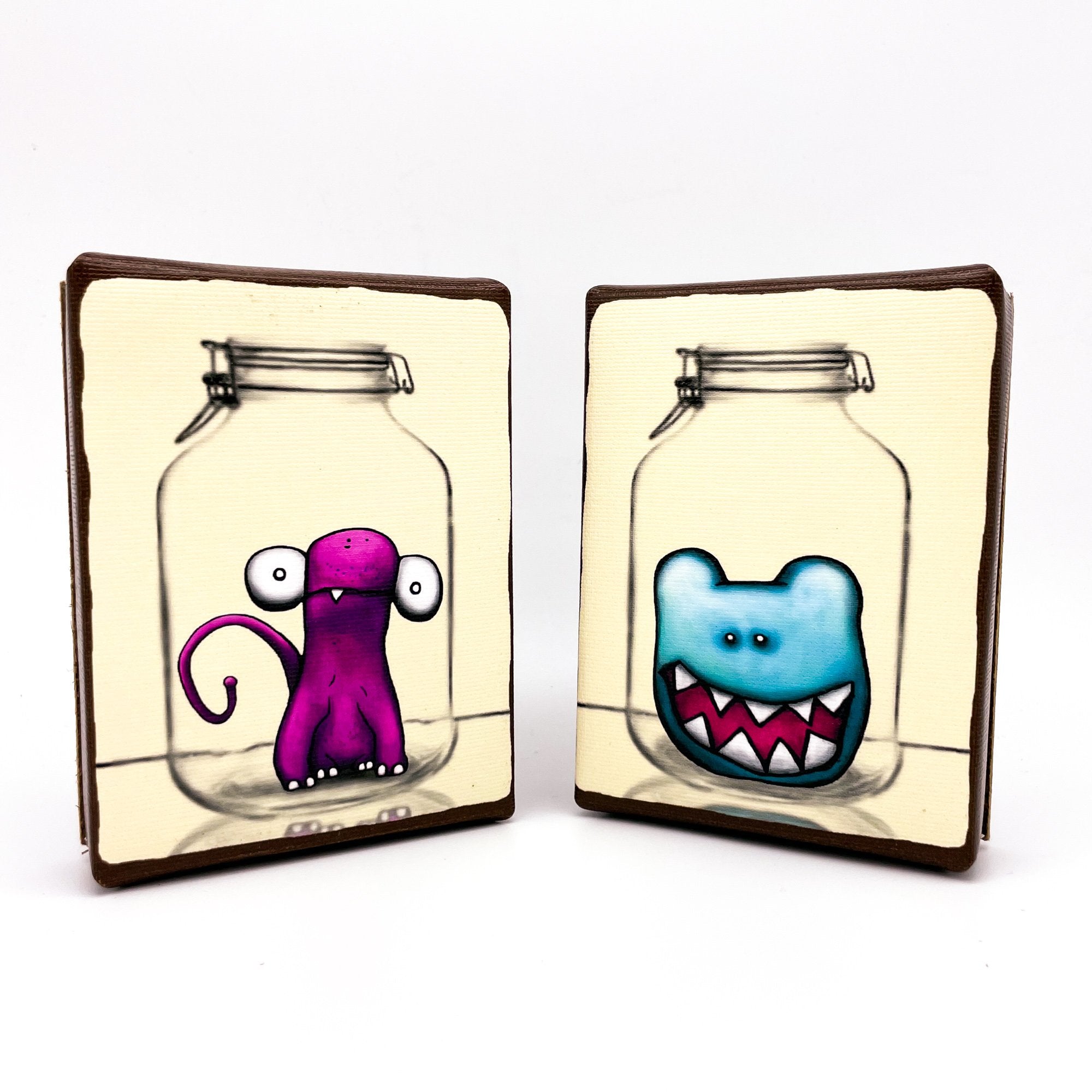 Mason Jar Critters - Canvas Print – leroysplace