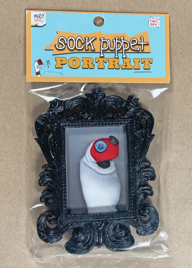 Sock Puppet Portrait – leroysplace